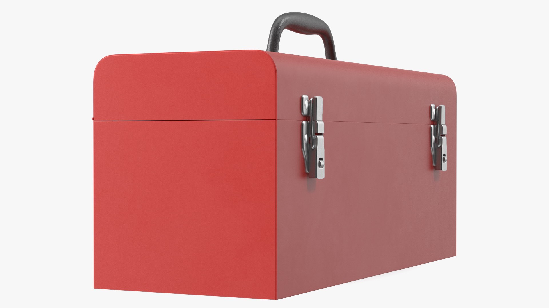 3D Sturdy Toolbox Red Open Empty - TurboSquid 2174903