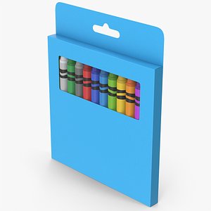 Crayon Box 3D Models for Download | TurboSquid