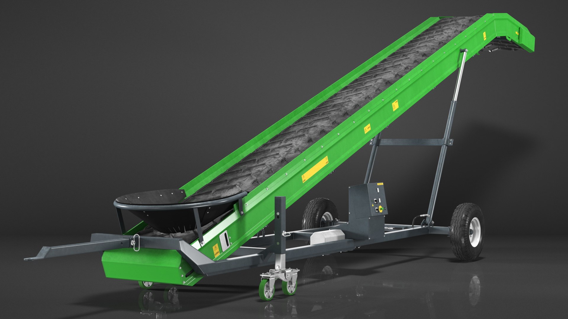 Farm Conveyor Belt System Dusty Rigged 3D - TurboSquid 1726501