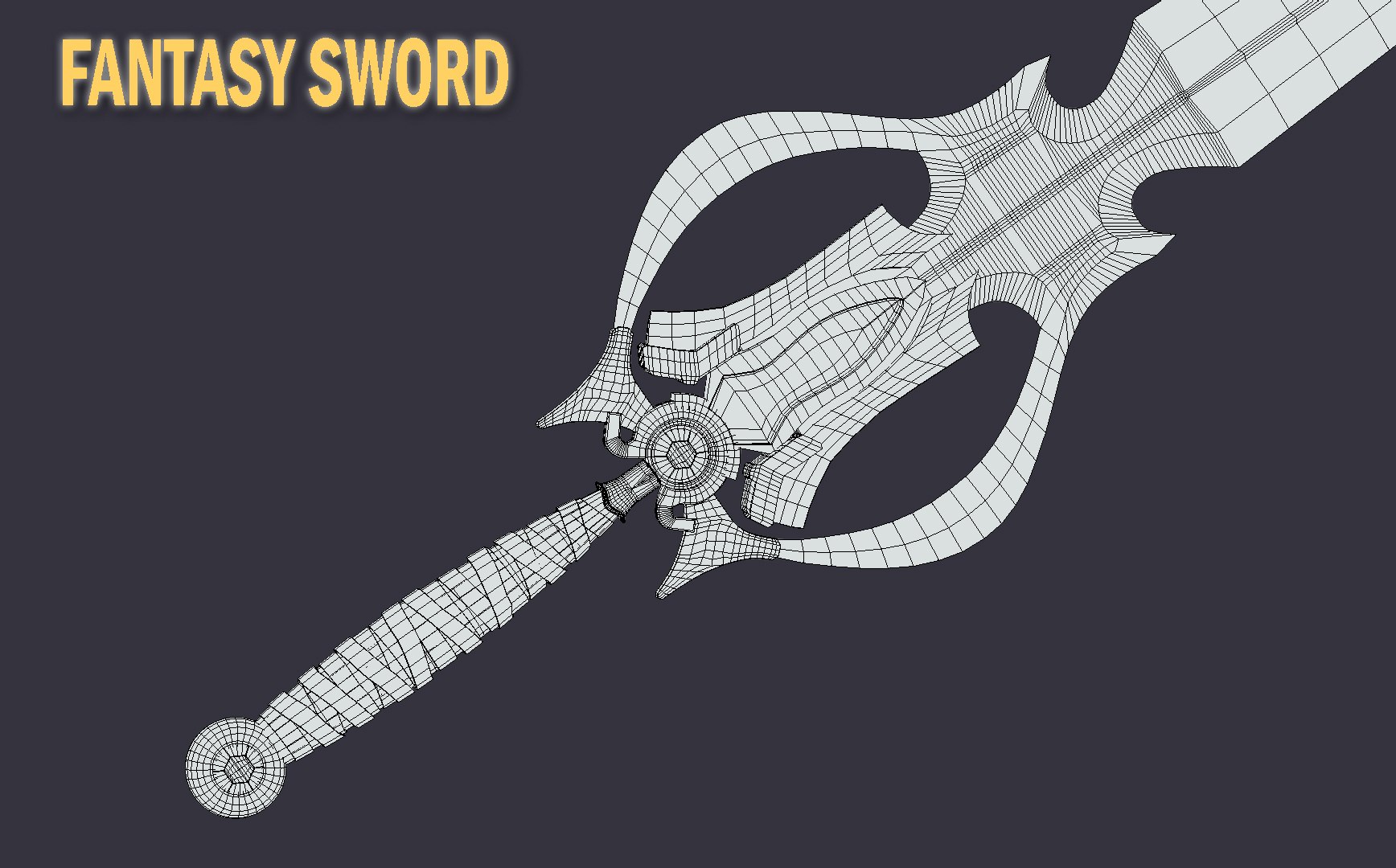 Fantasy Sword 3D Model - TurboSquid 1347948