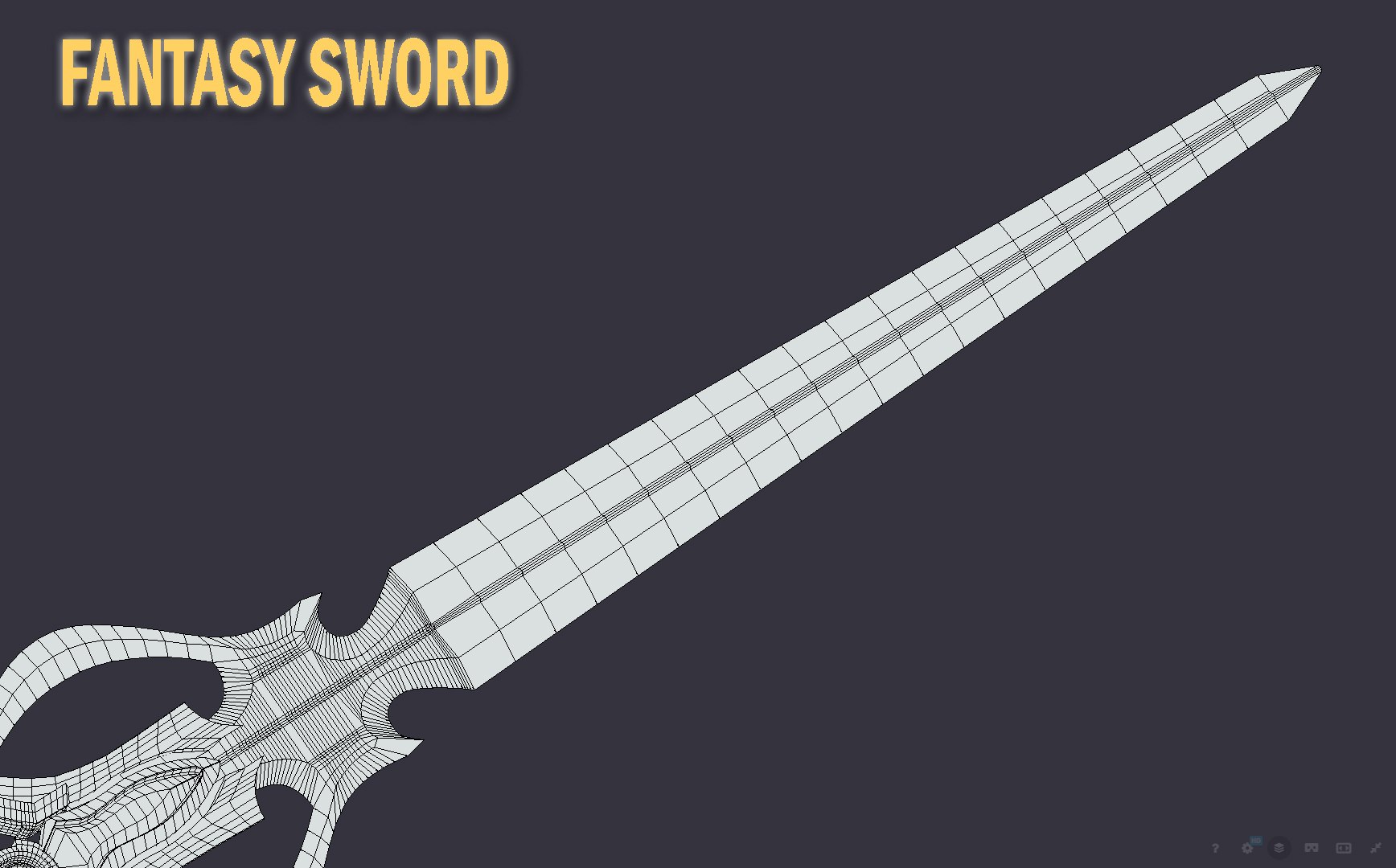 Fantasy Sword 3D Model - TurboSquid 1347948