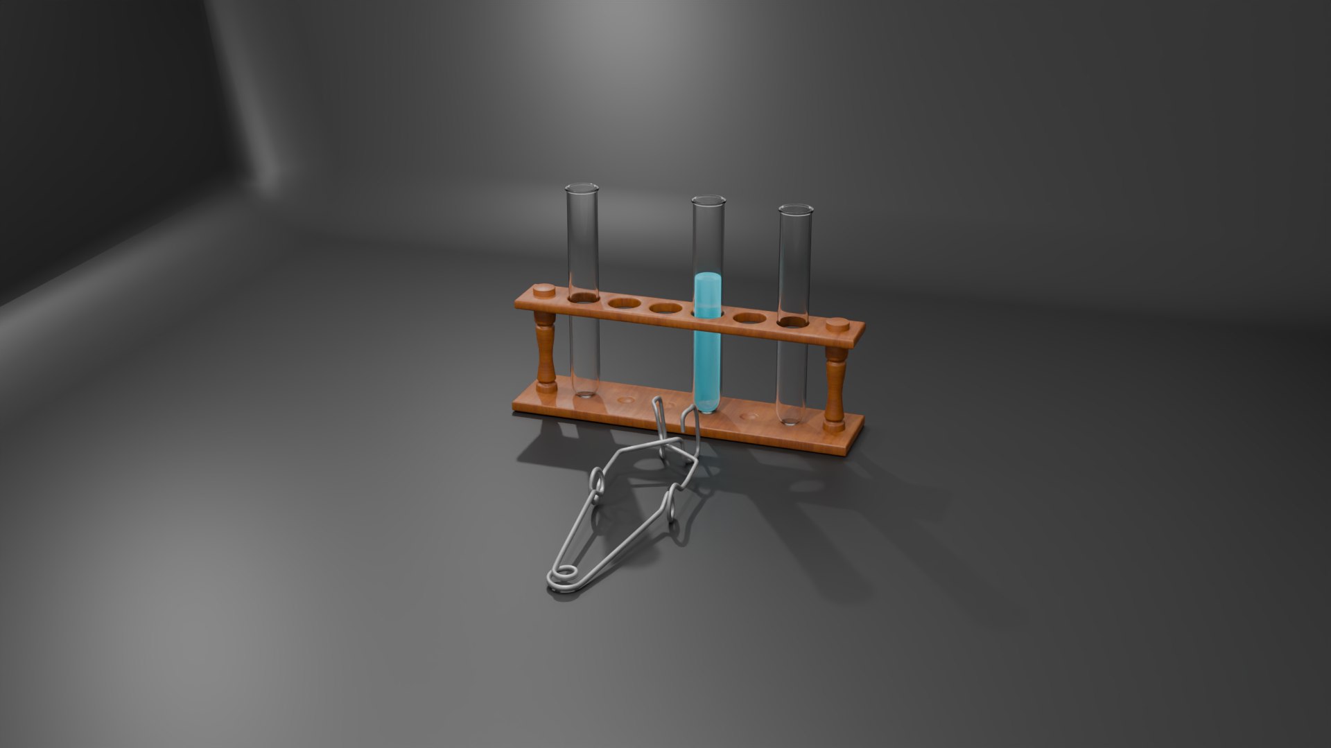 3D Model Test Tubes And Holder - TurboSquid 2441209