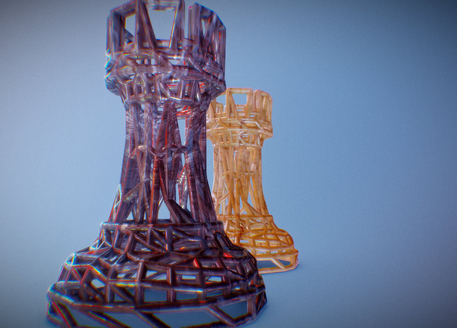 3D Model Rook Piece Chess Board - TurboSquid 1487997