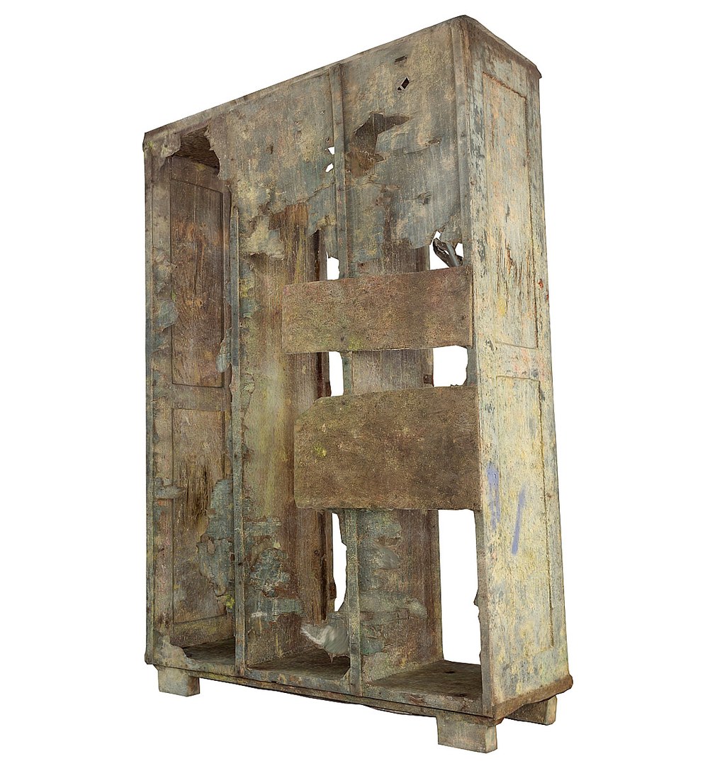 Scan Haunted Wardrobe 3d Model