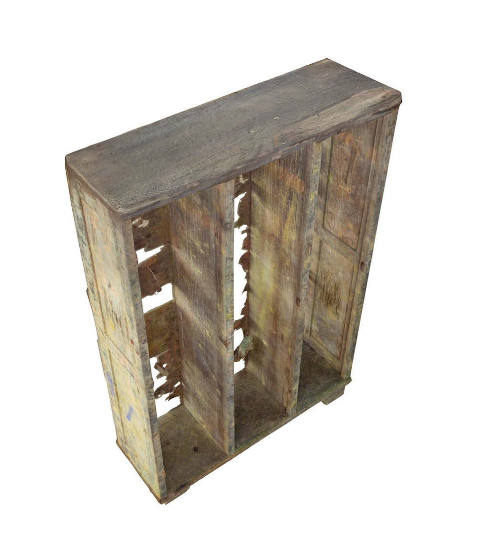 Scan Haunted Wardrobe 3d Model