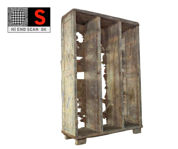 scan haunted wardrobe 3d model