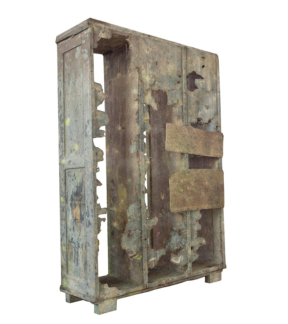 Scan Haunted Wardrobe 3d Model