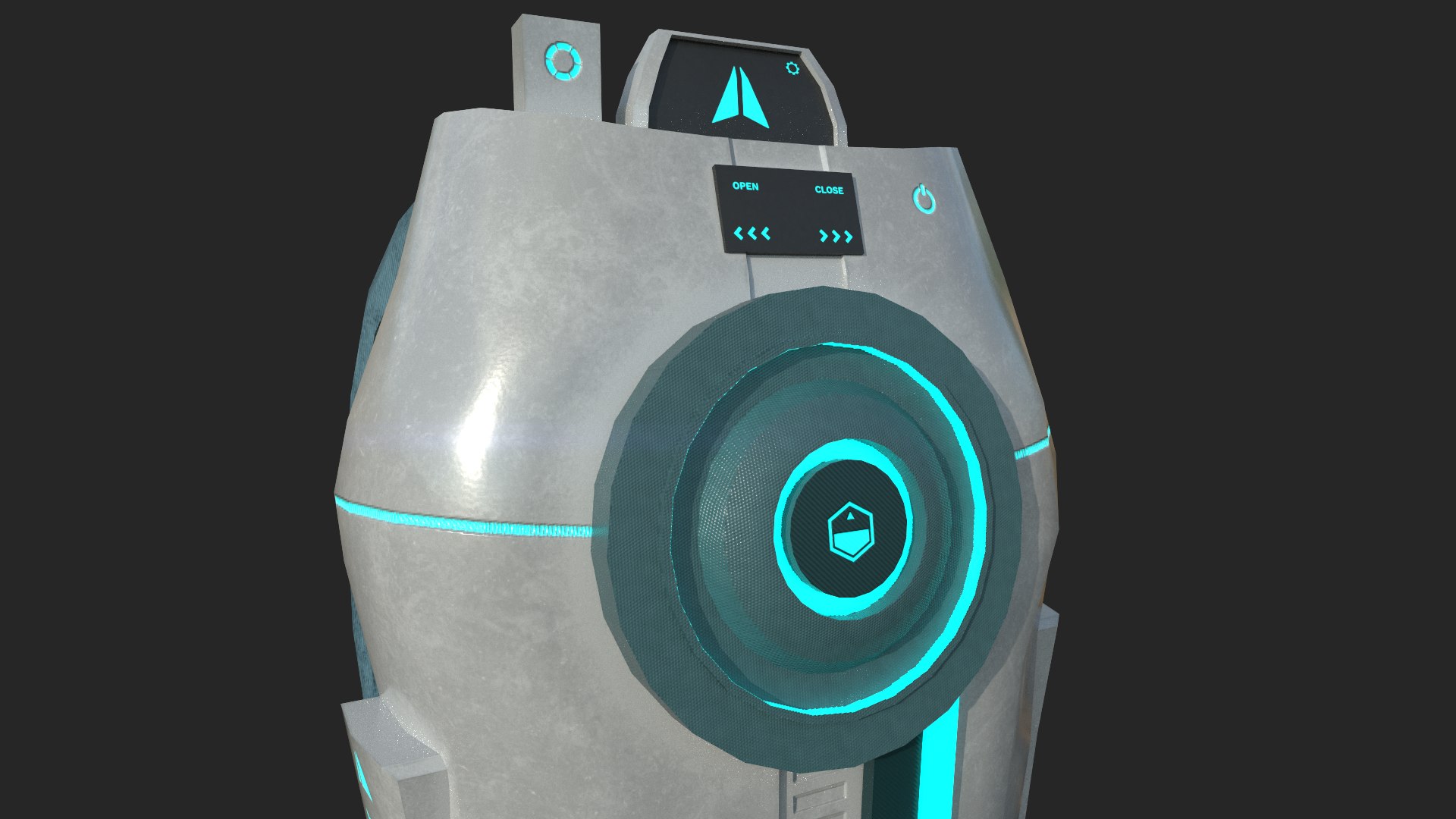 Sci-fi Backpack 02 - 3D Model - TurboSquid 1693828