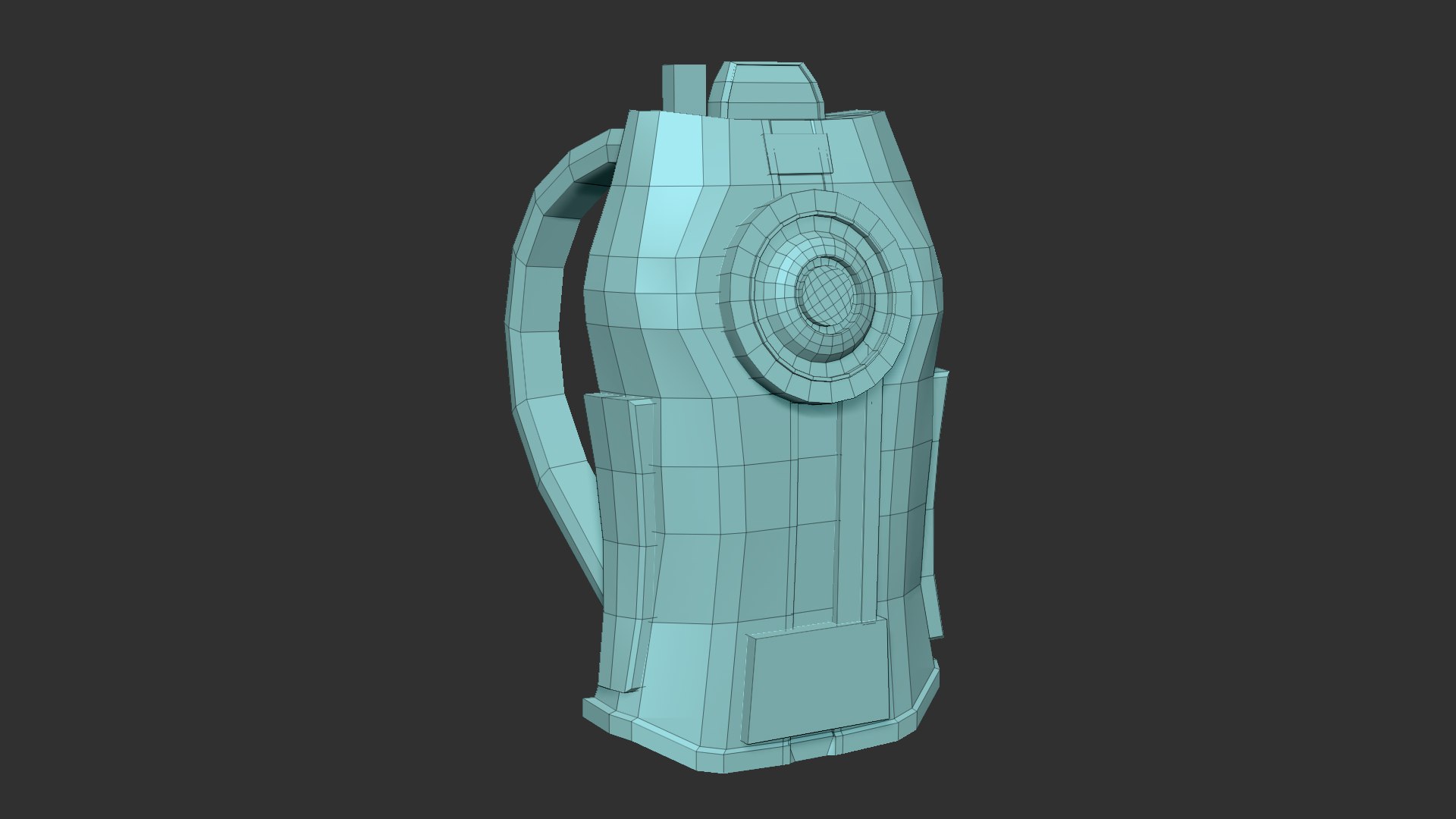 Sci-fi Backpack 02 - 3D Model - TurboSquid 1693828