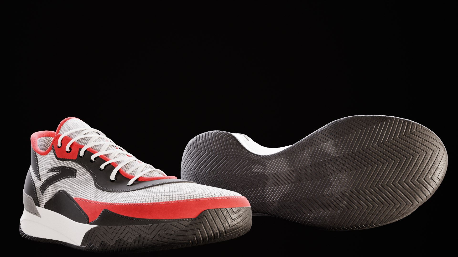 3D Athletic Sneakers 6 Pieces - TurboSquid 2132907