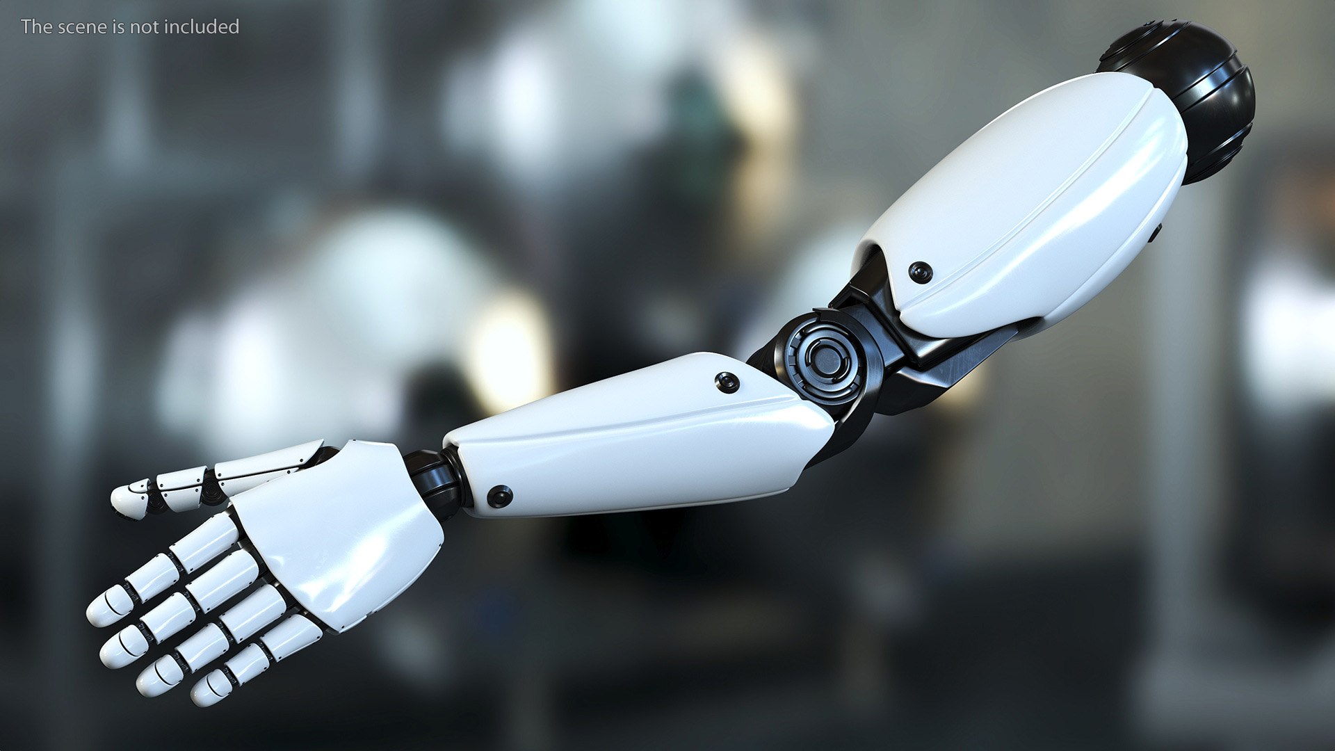 Sci Fi Robot Arm Rigged 3D model - TurboSquid 2111041