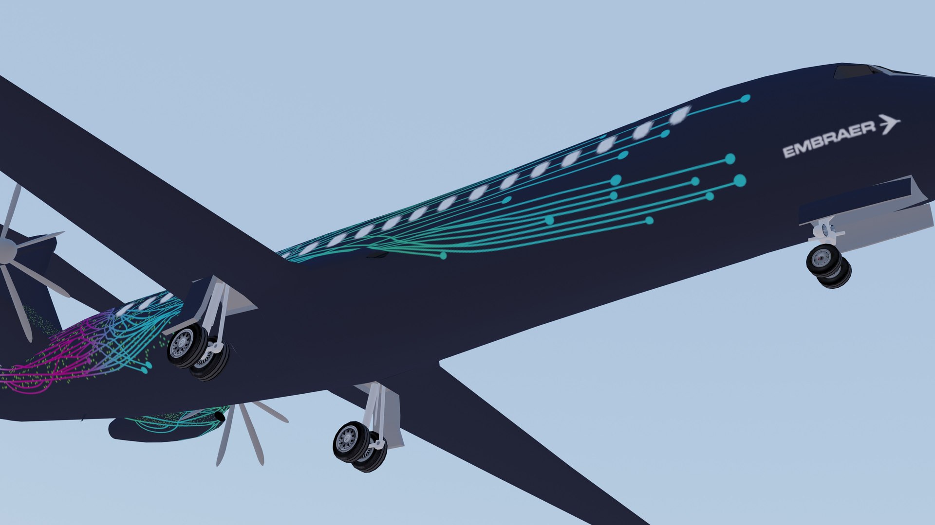 3D Embraer NG Turboprop Model - TurboSquid 2027015