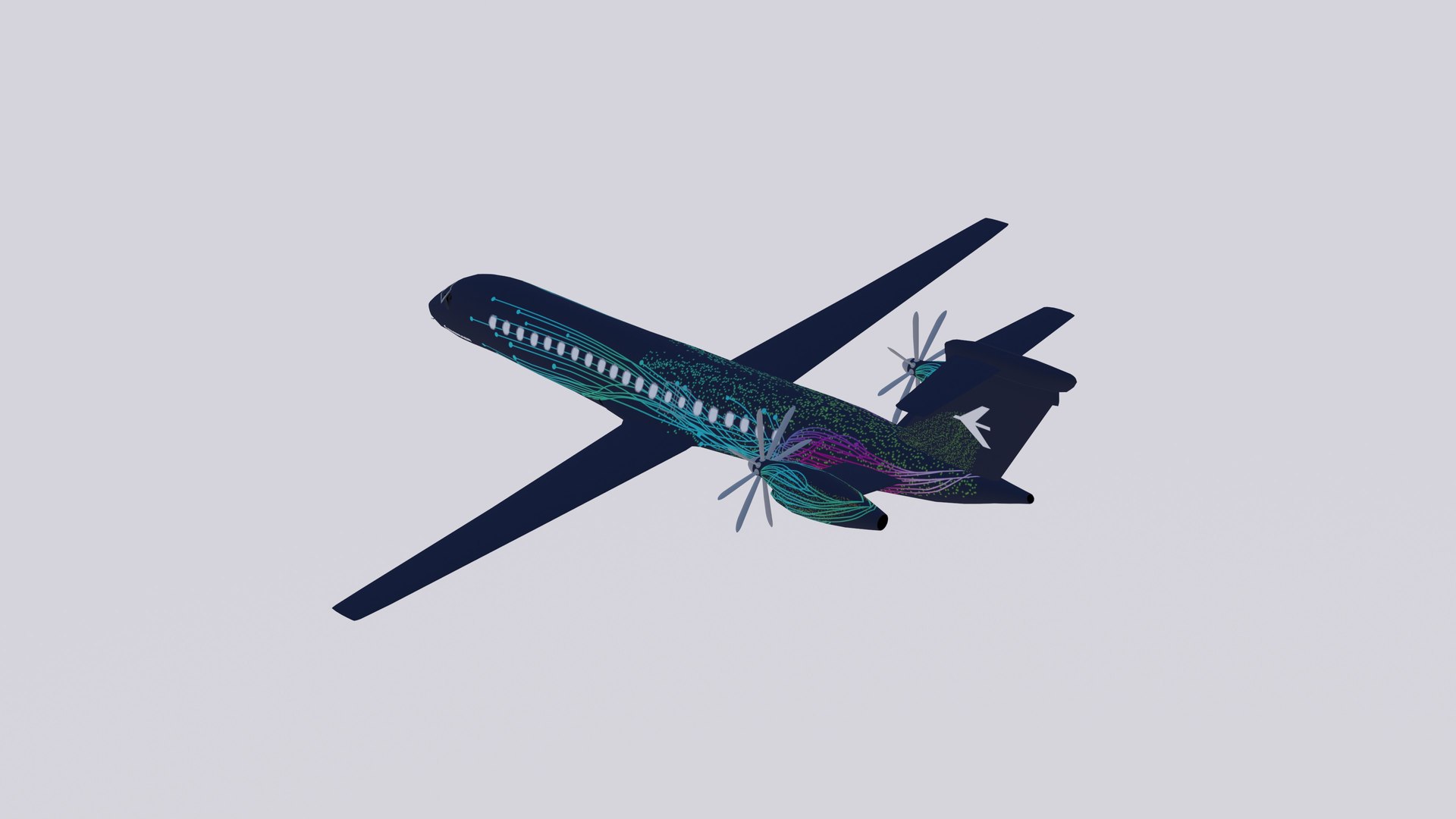 3D Embraer NG Turboprop Model - TurboSquid 2027015