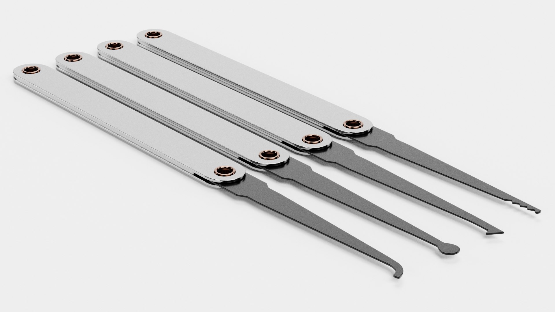 3D Model Lockpicks - TurboSquid 1809836