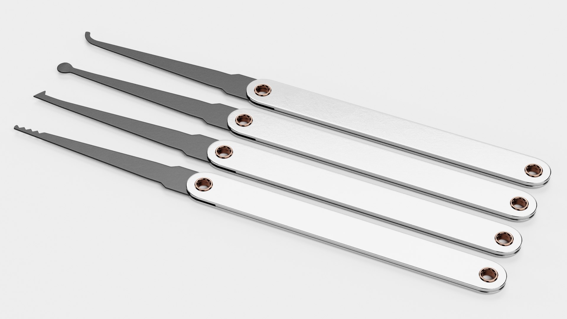 3D Model Lockpicks - TurboSquid 1809836