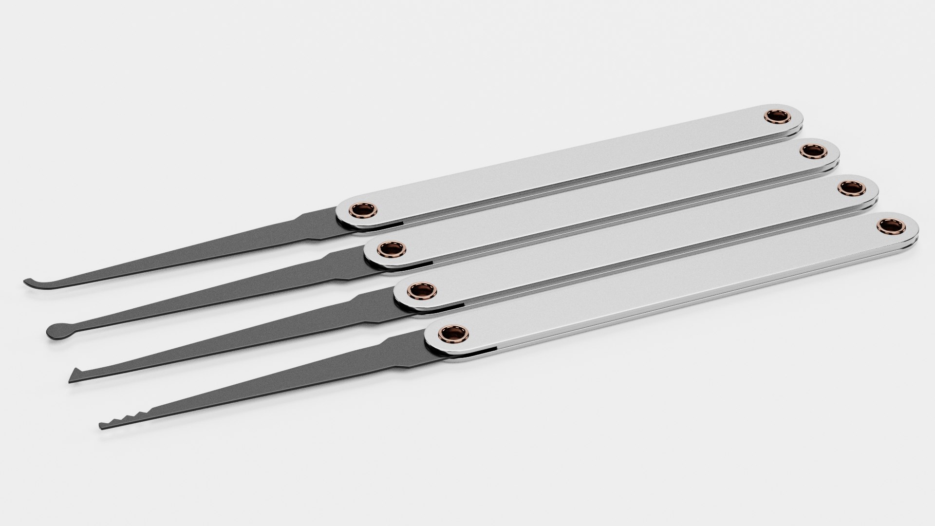 3D Model Lockpicks - TurboSquid 1809836