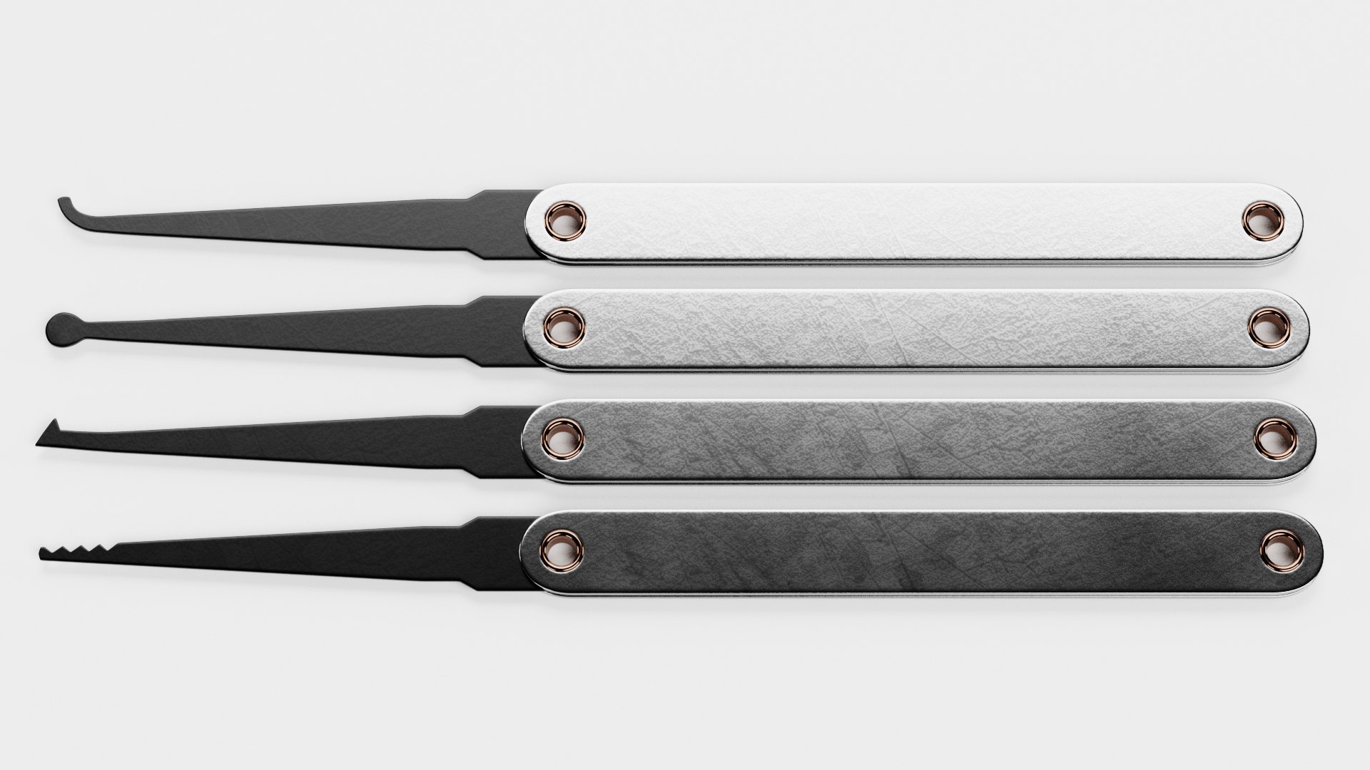 3D Model Lockpicks - TurboSquid 1809836