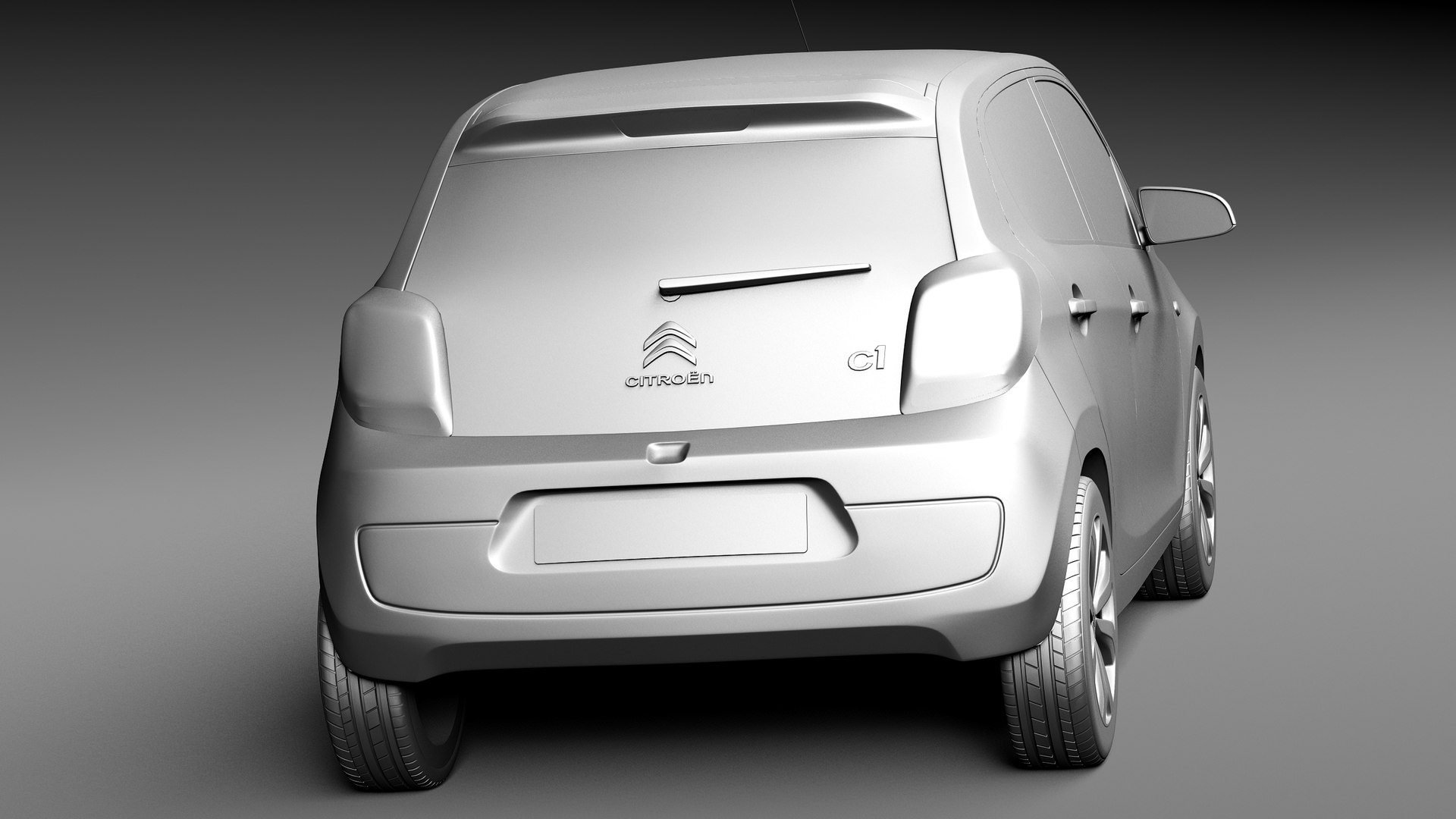 Citroen C1 3d Model