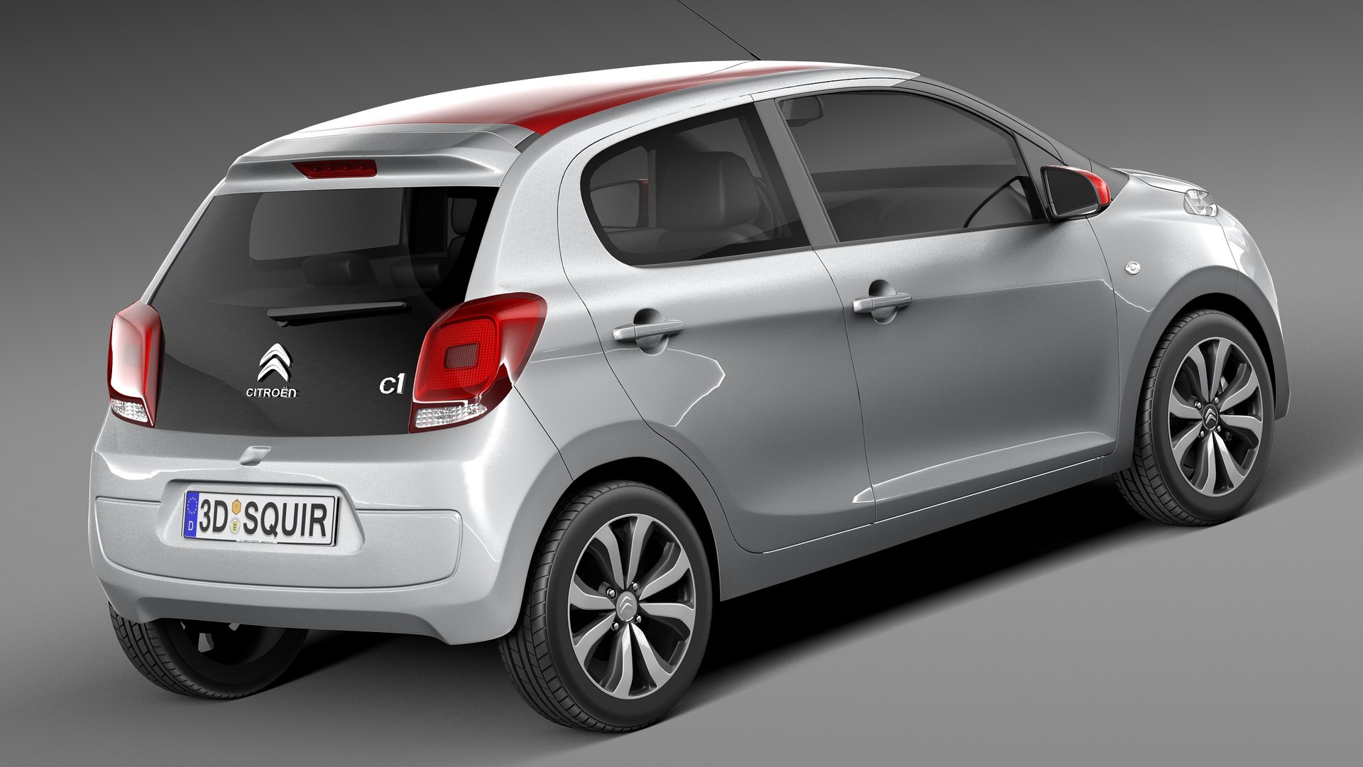 Citroen C1 3d Model