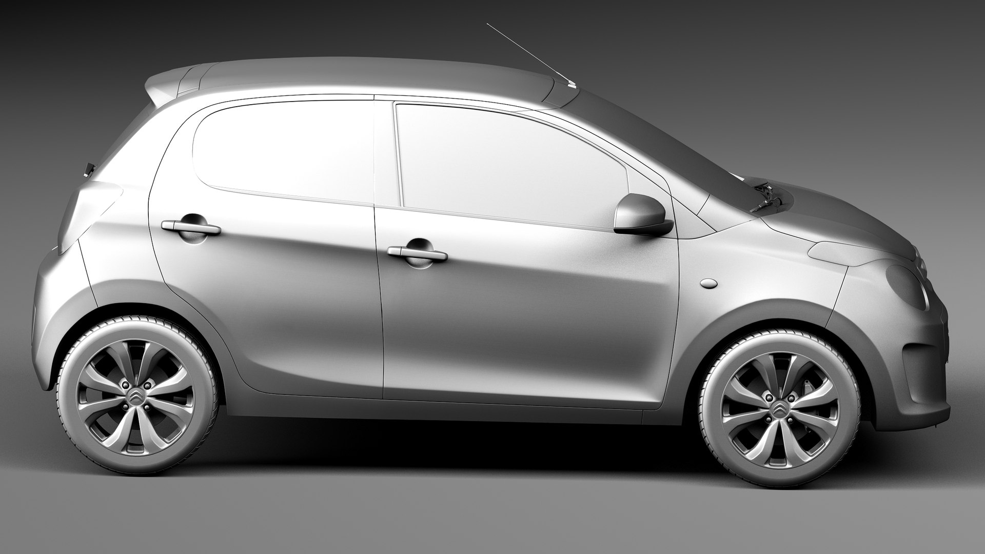 Citroen C1 3d Model