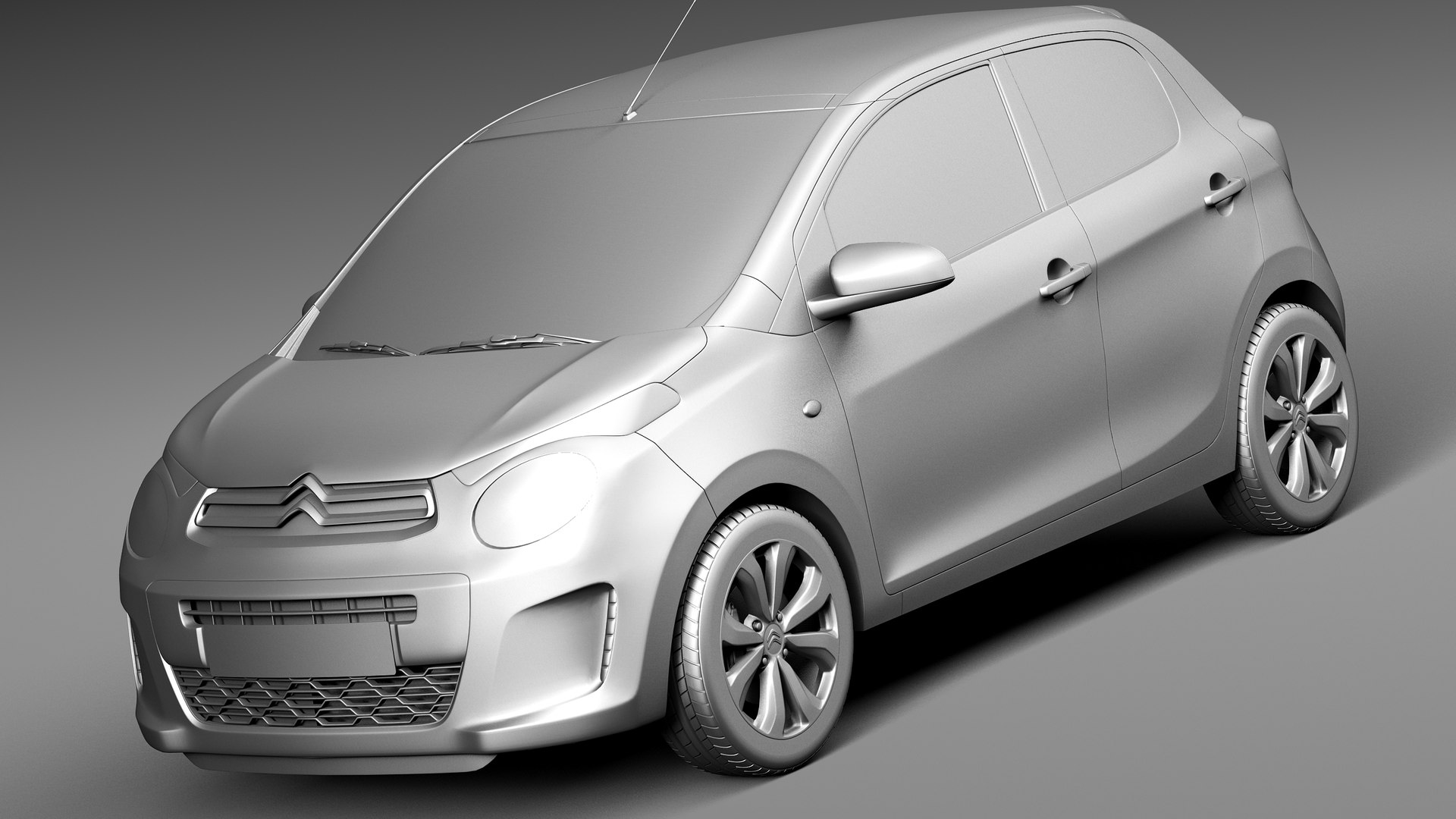 Citroen C1 3d Model