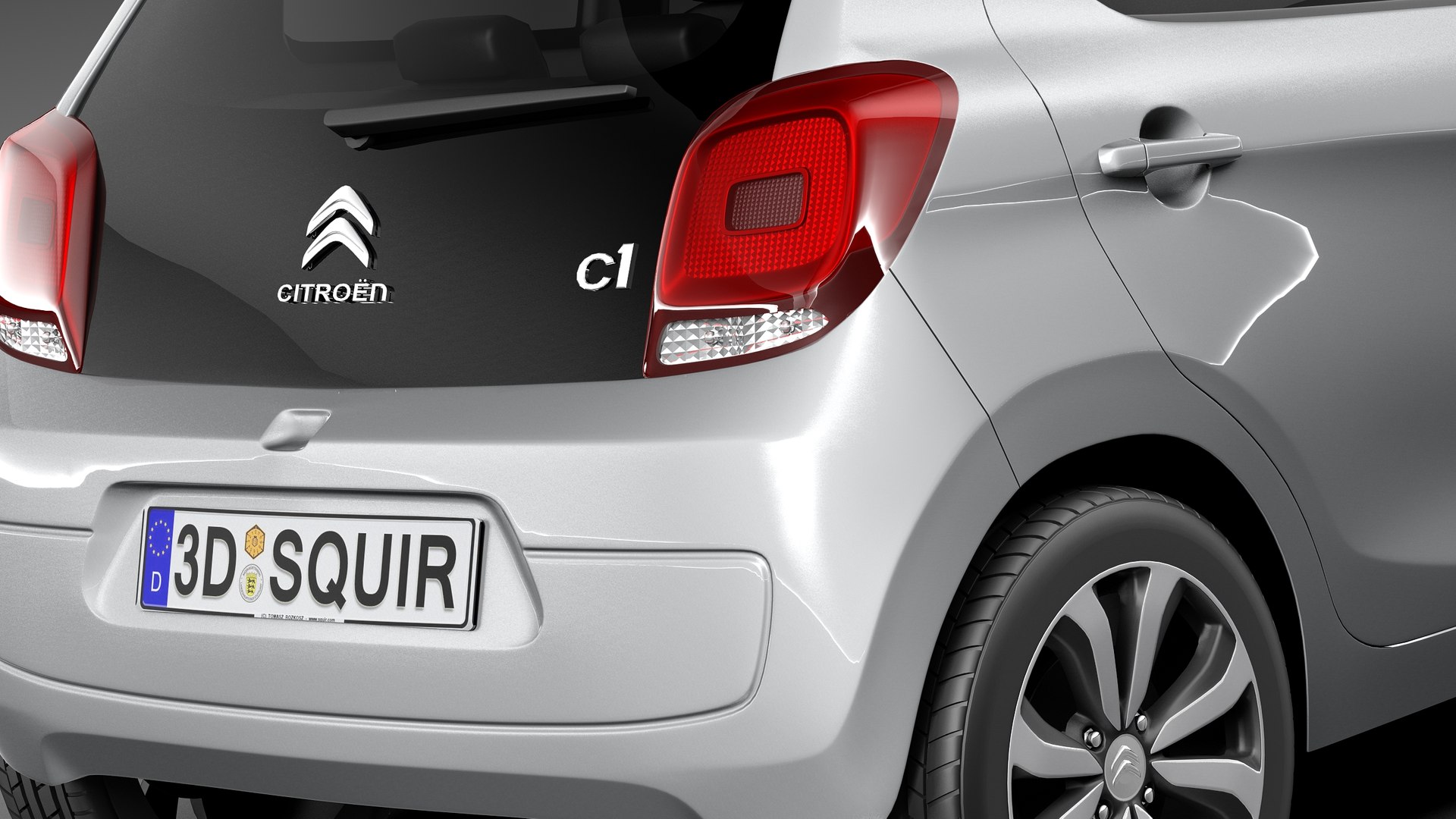 Citroen C1 3d Model
