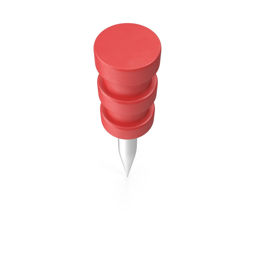 Push Pins & Map Pins Collection – Cork Board Pin 3D Models Bundle 3D ...