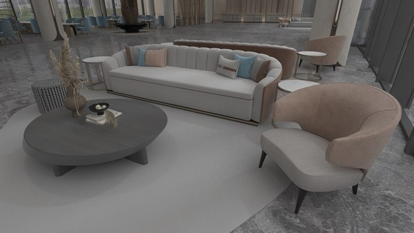 3D model Lounge Design - TurboSquid 2043394