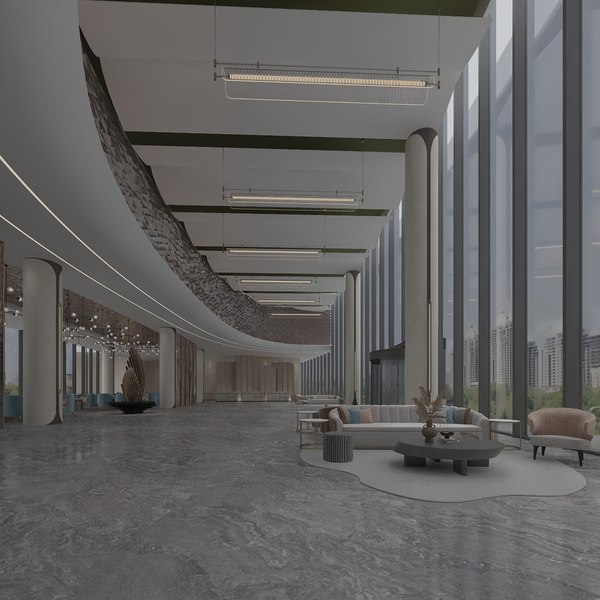3D model Lounge Design - TurboSquid 2043394