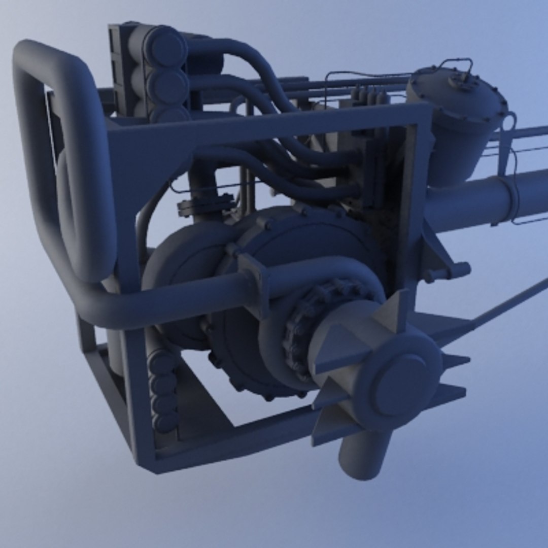 3ds max rocket engine