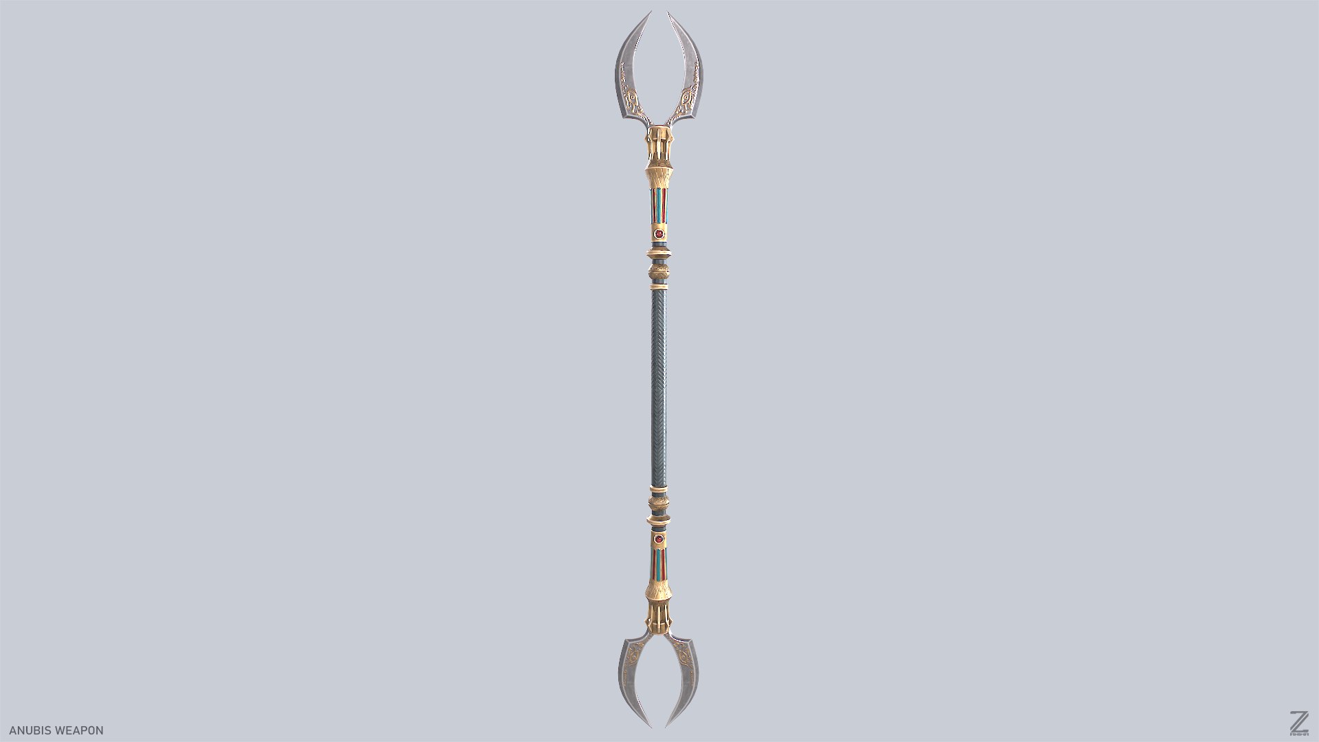 3D Anubis Weapon - TurboSquid 2413603