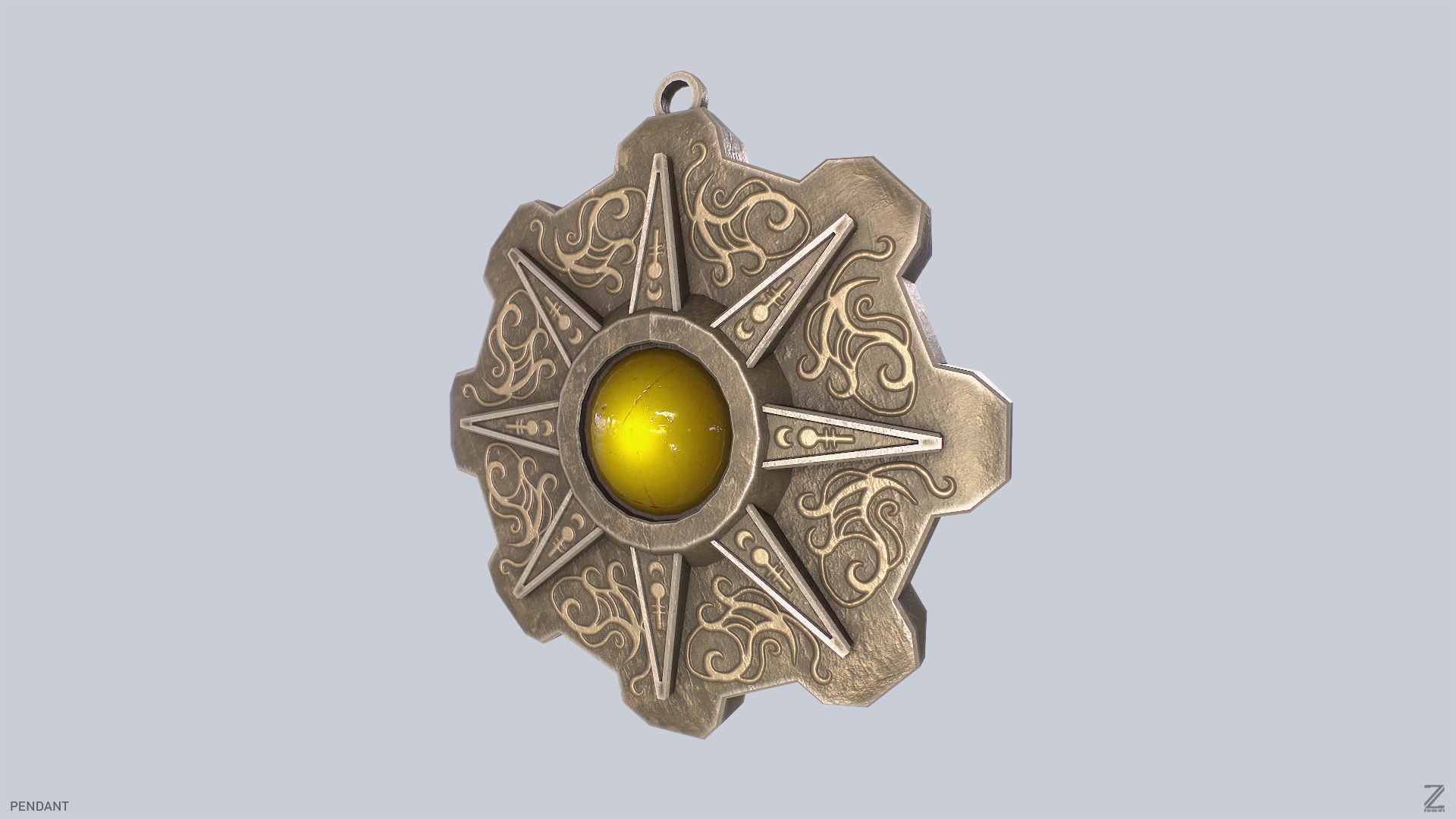 3D Pendant Model - TurboSquid 2226667