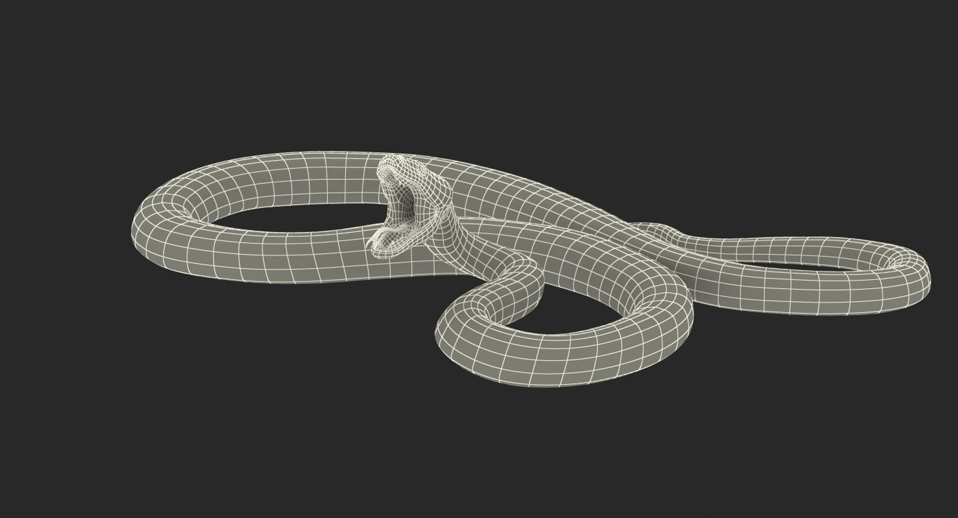 Yellow python snake rigged 3D - TurboSquid 1417656
