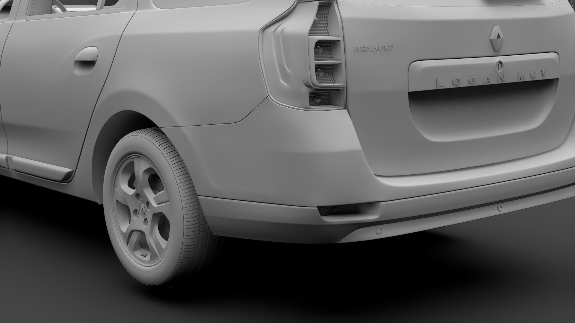 Renault Logan Mcv 2018 3D Model - TurboSquid 1323767