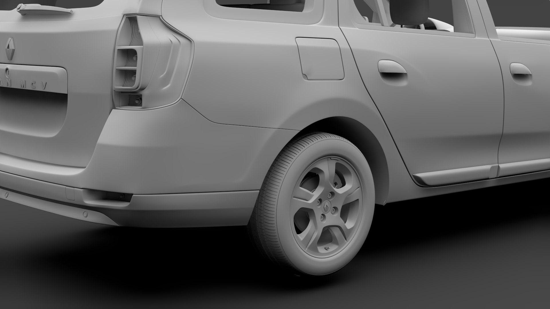 Renault Logan Mcv 2018 3D Model - TurboSquid 1323767