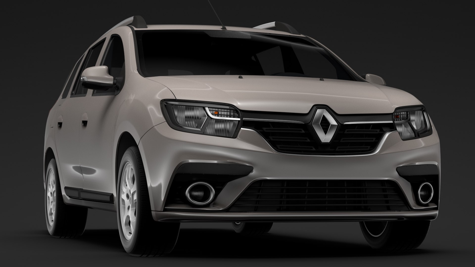 Renault Logan Mcv 2018 3D Model - TurboSquid 1323767
