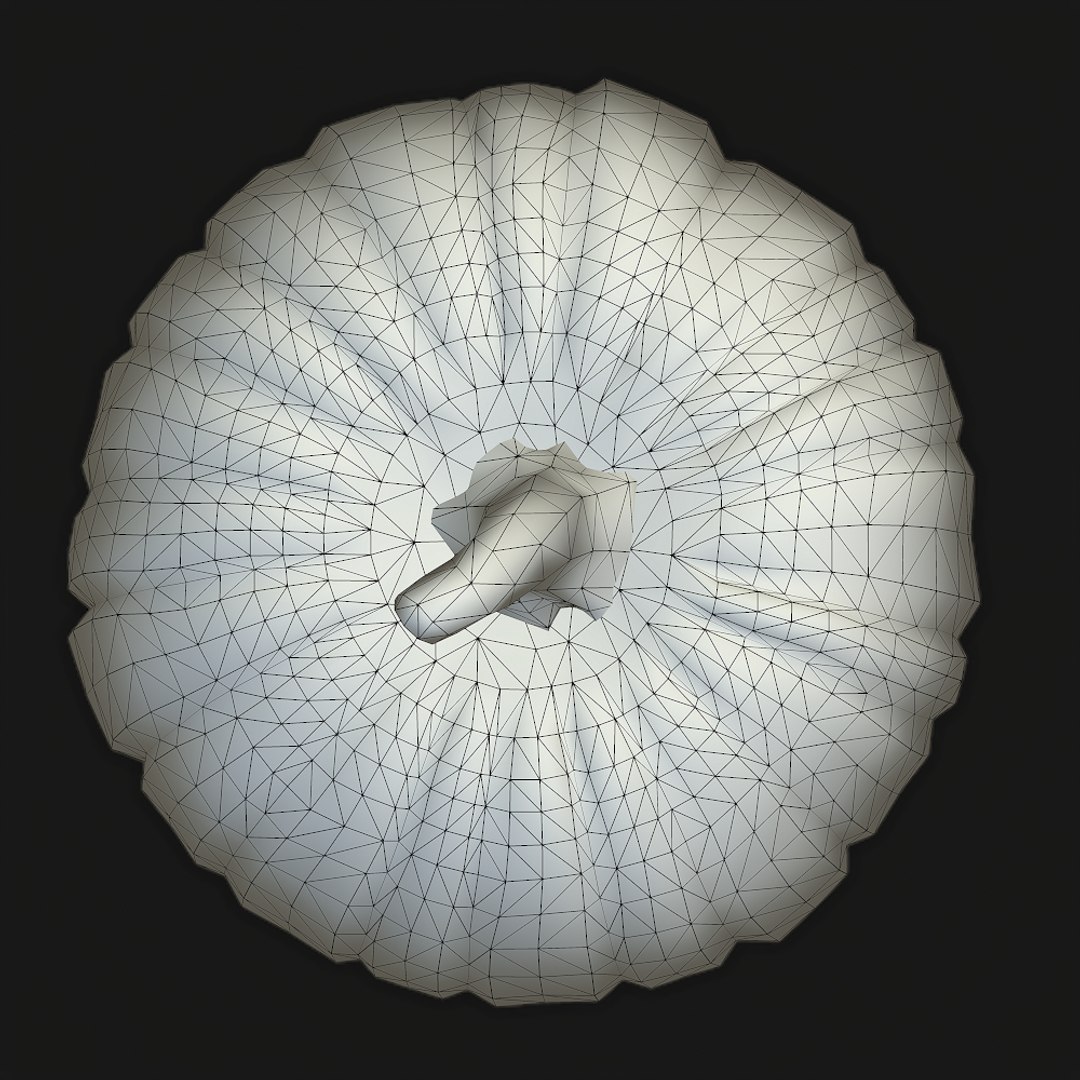 3d Realistic Pumpkin Model