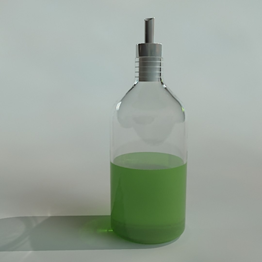 wash liquid dispenser 3d model