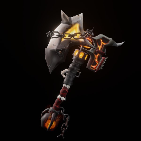 modelo 3d Stylized fantasy weapon - TurboSquid 2034870