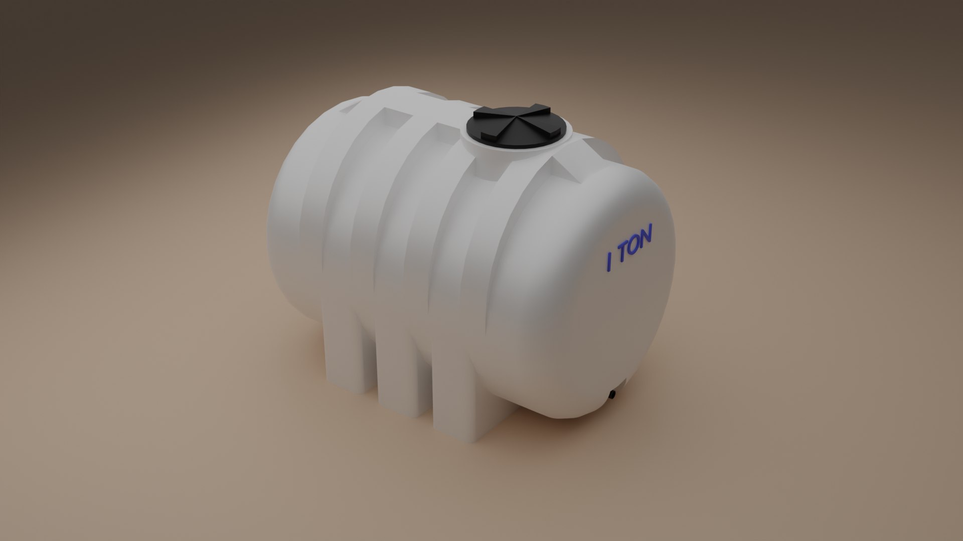 modelo 3d 1 Ton Water Tank - TurboSquid 2074241