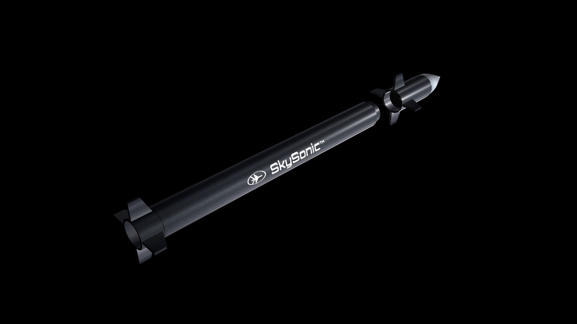 Sky Sonic Missile 3D - TurboSquid 2093416