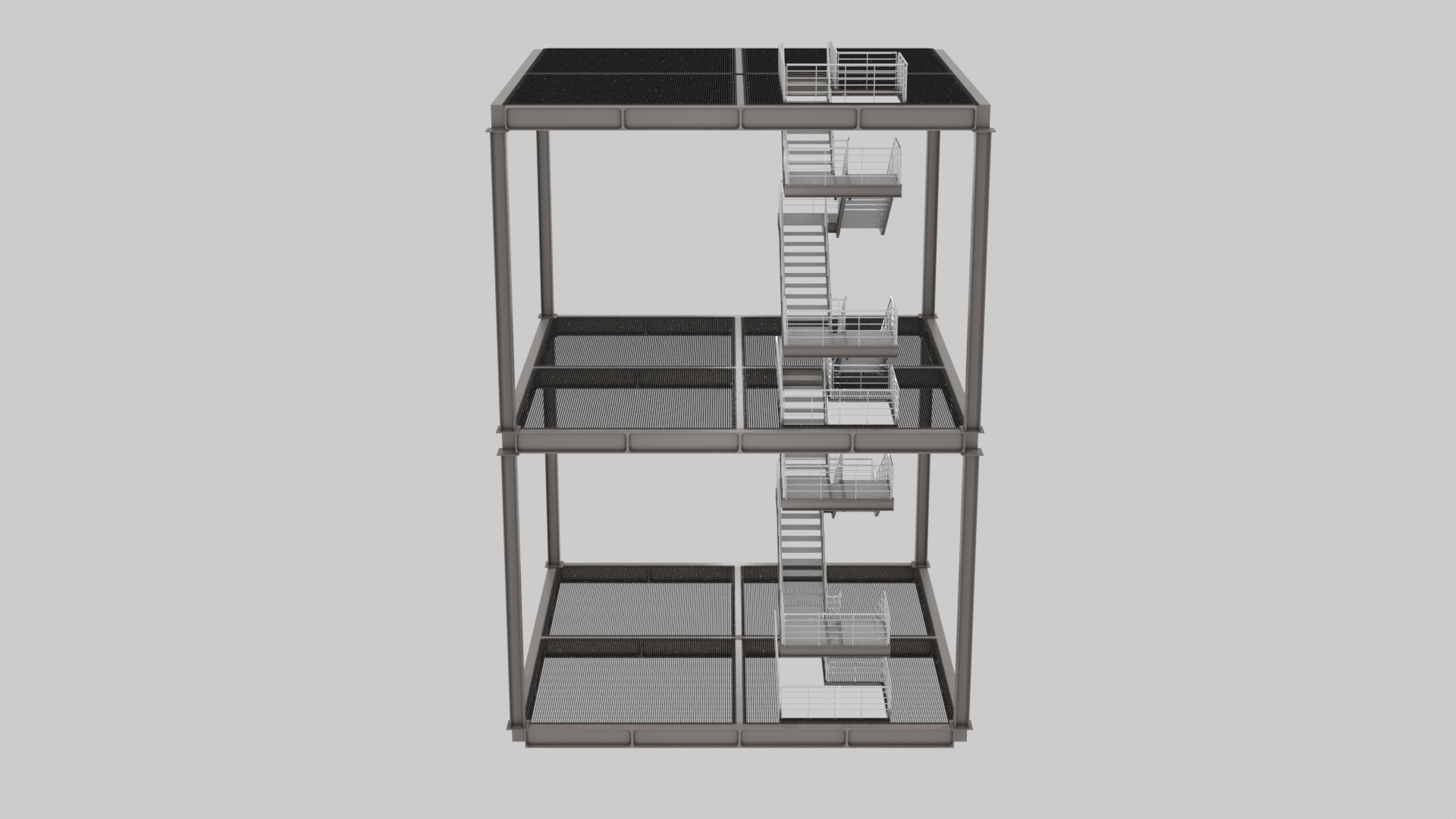3D Modular Expandable Metallic Structure Model - TurboSquid 2087708