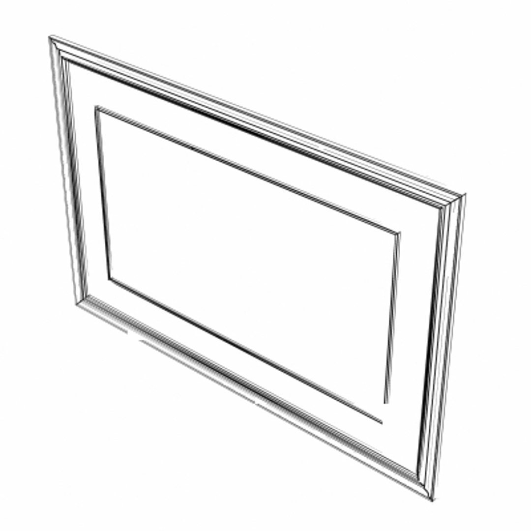 Frames Paintings 3d Model