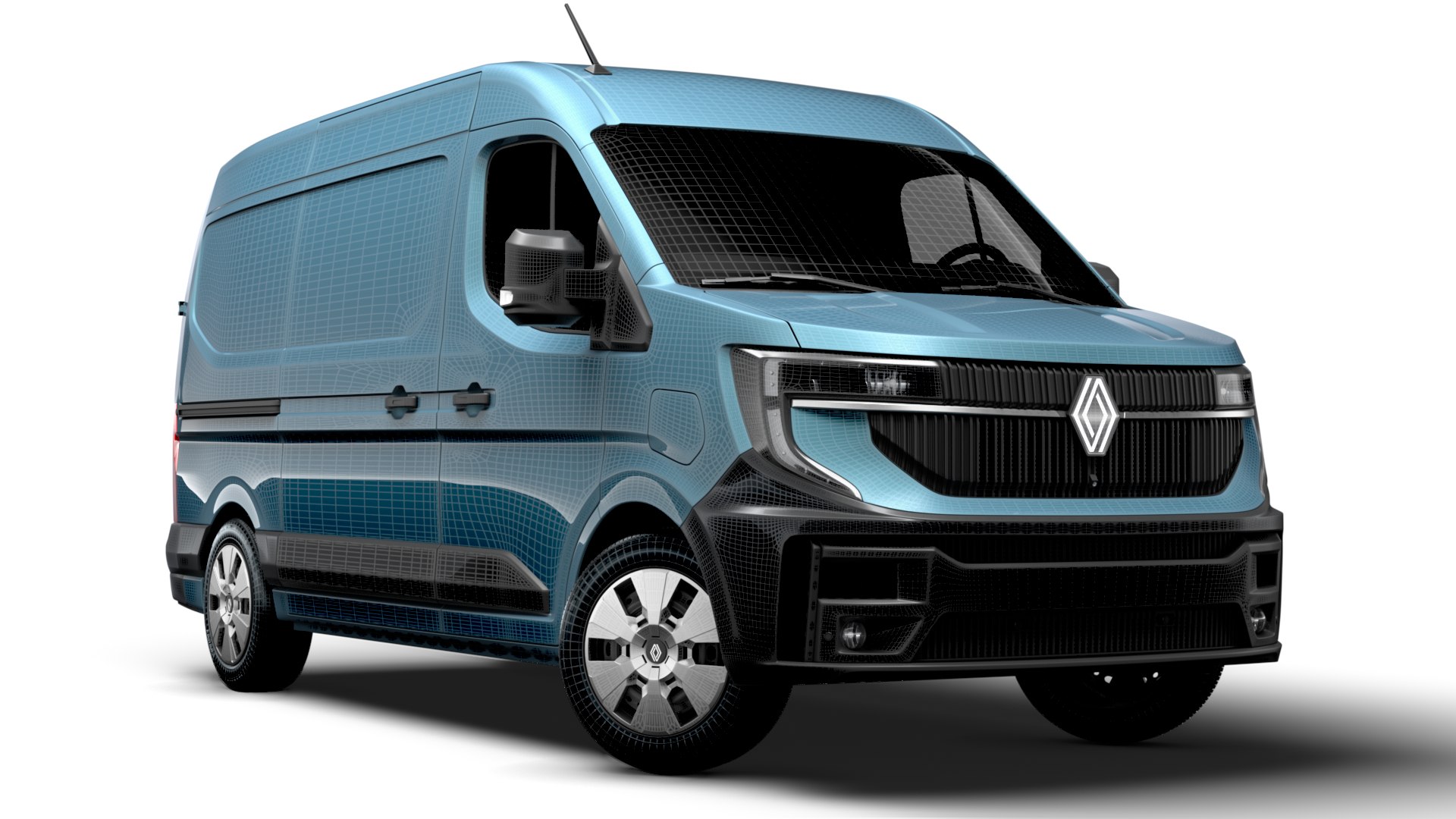 3D Renault Master E-TECH L2H2 Van 2024 - TurboSquid 2170928