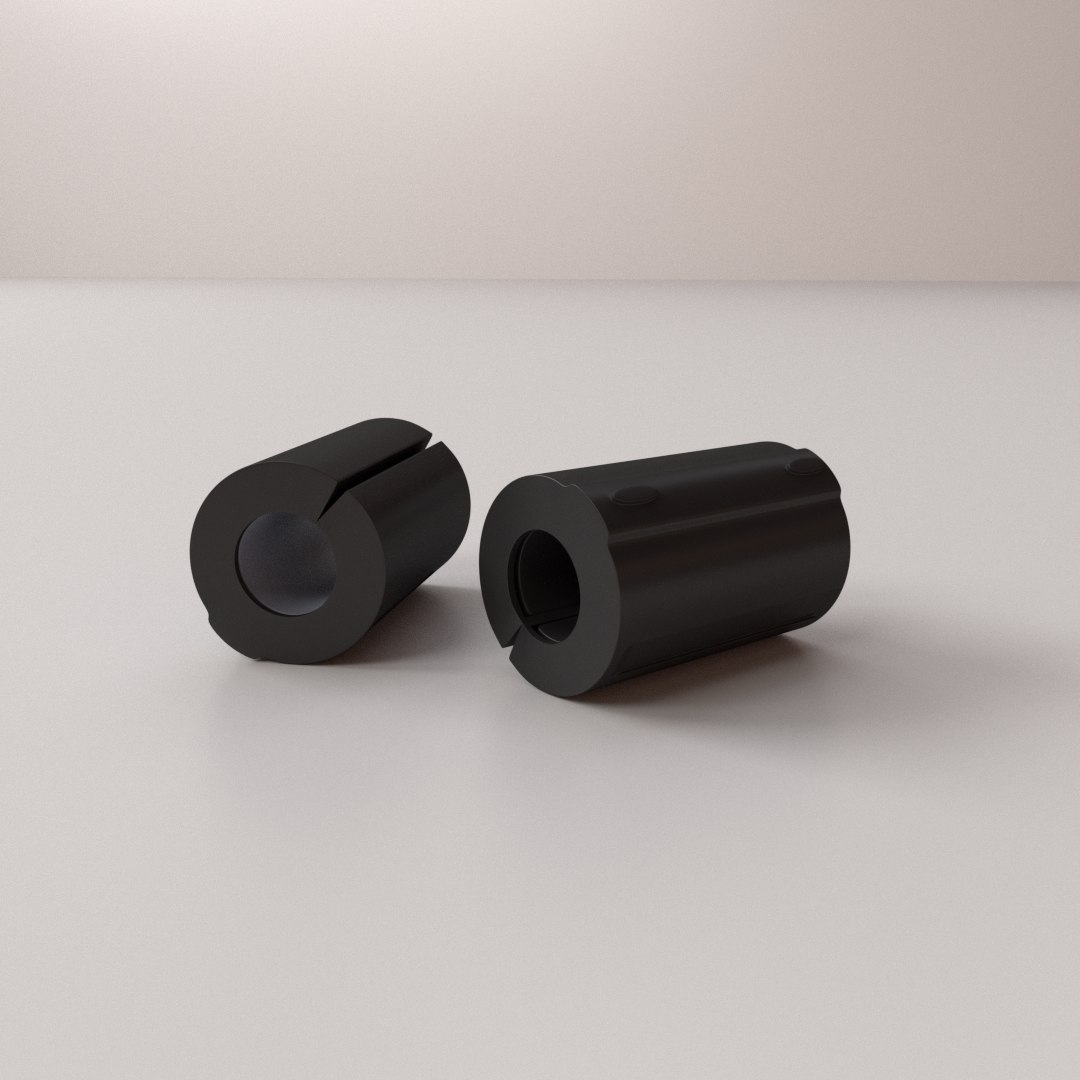 Ferrite Clamp 3D Model - TurboSquid 1472958