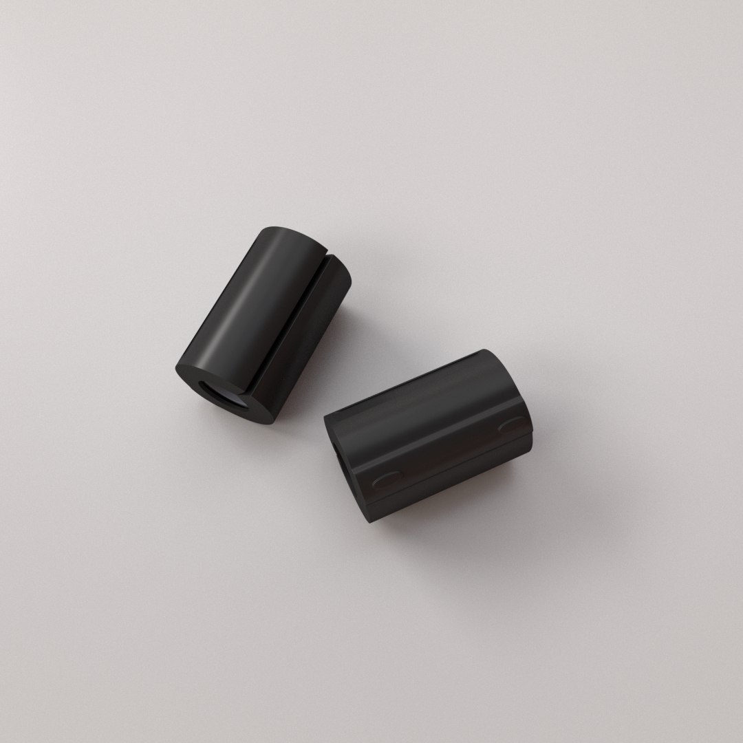 Ferrite Clamp 3D Model - TurboSquid 1472958