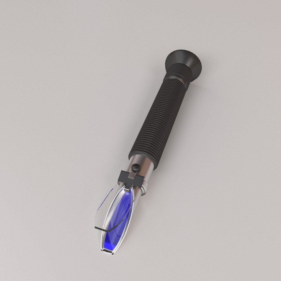 Refractometer 3D Model - TurboSquid 1796252