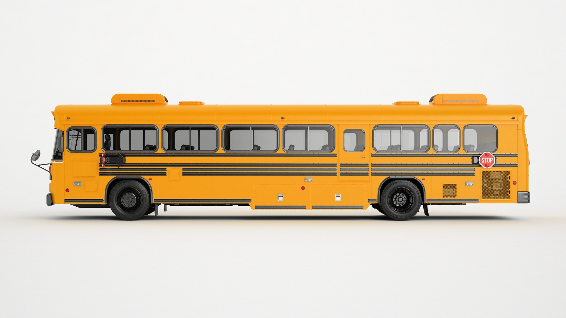 3D School Bus Generic 01 Model - TurboSquid 1793421