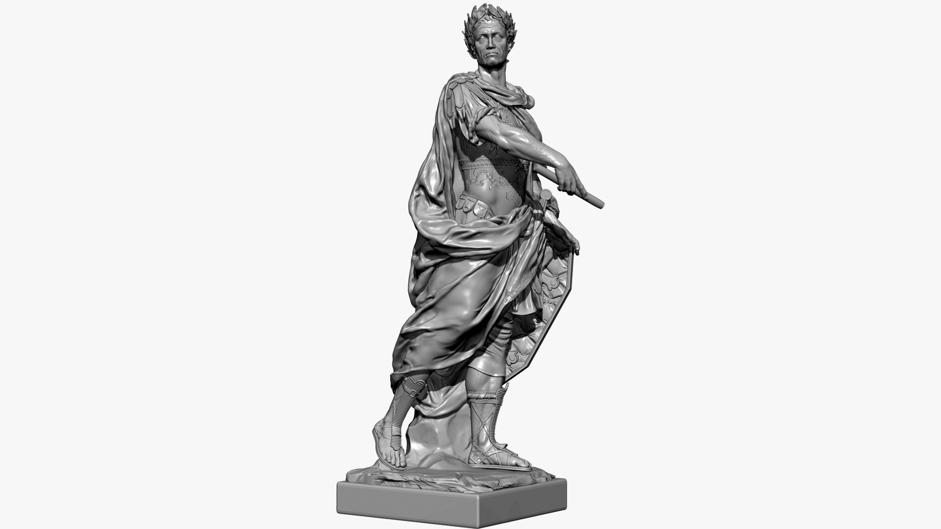 3D Caesar Statue - TurboSquid 1478133