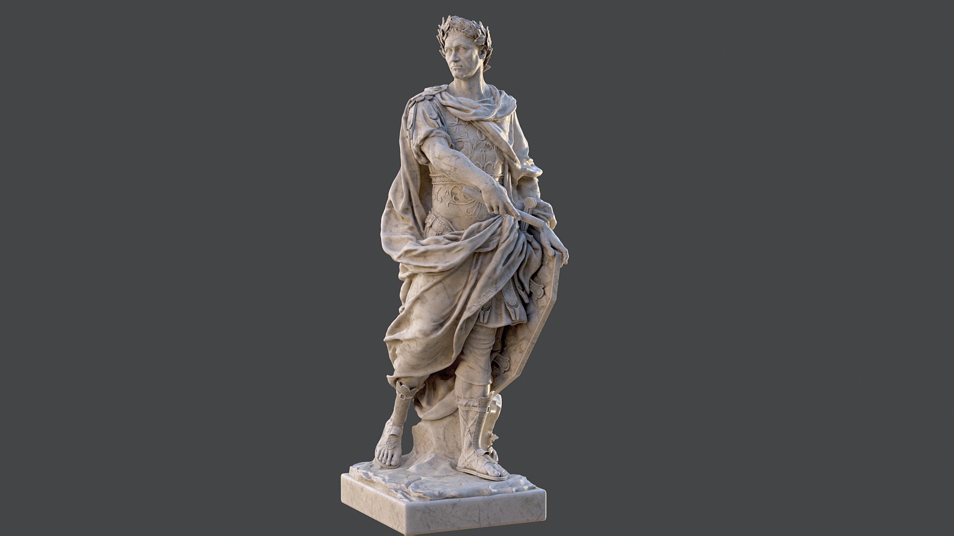 3D Caesar Statue - TurboSquid 1478133